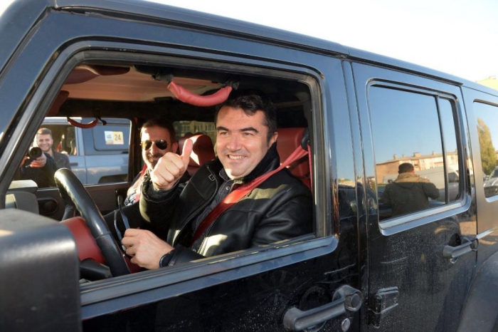 Vali Memiş, bin 700 metrelik zorlu parkurda Off-Road yaptı Vali Memiş, bin 700 metrelik zorlu parkurda Off-Road yaptı